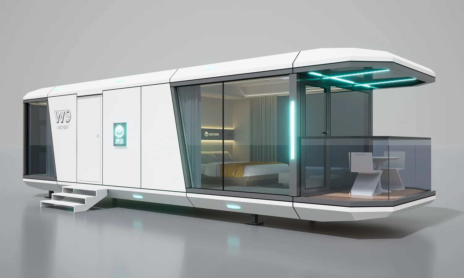 Prefabricated Prefab Tiny House Home Capsule - Buy Prefab Capsule Home ...