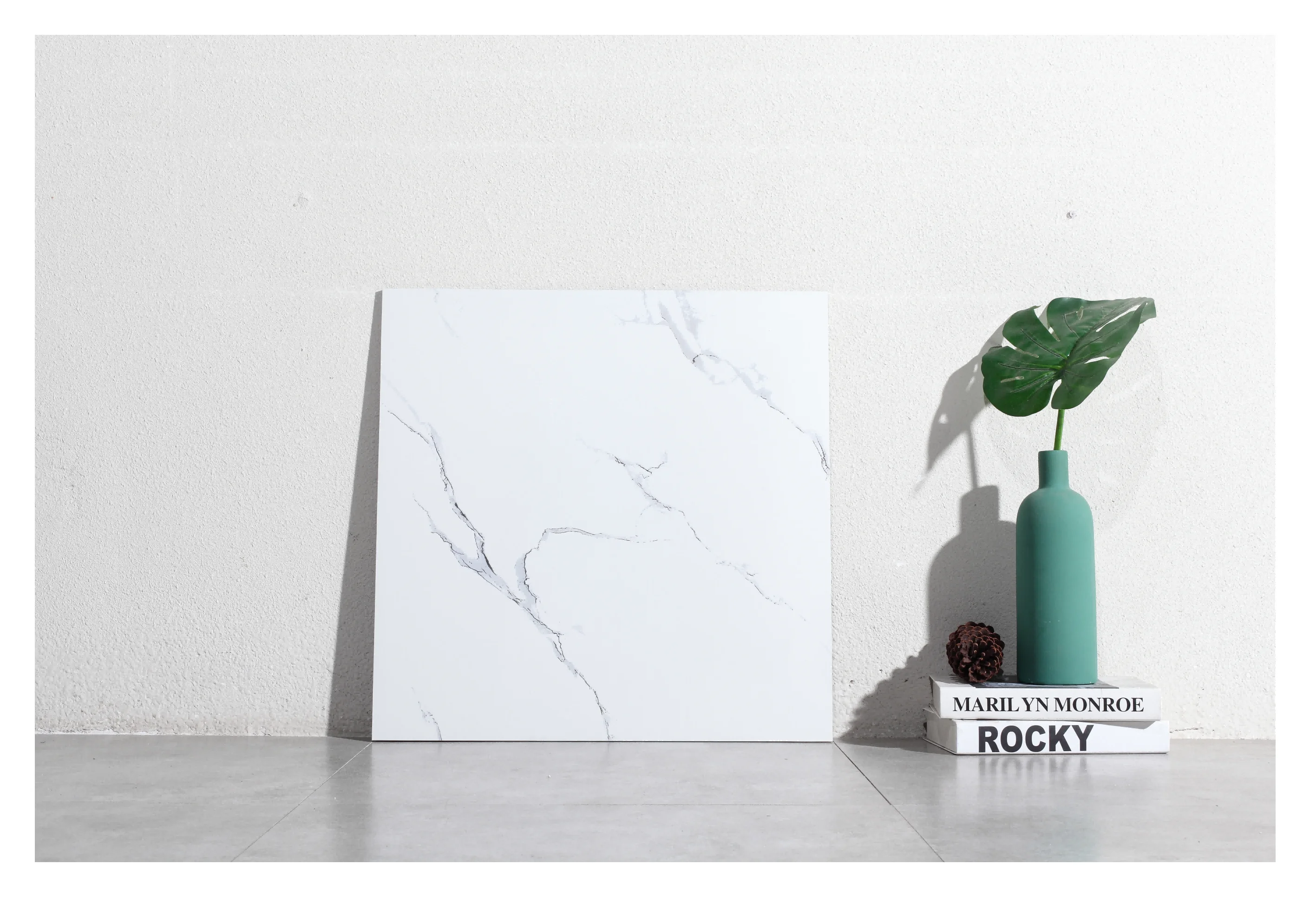 Torch White Brick Effect Tile Washroom Porcelanato Marble Porcelain ...