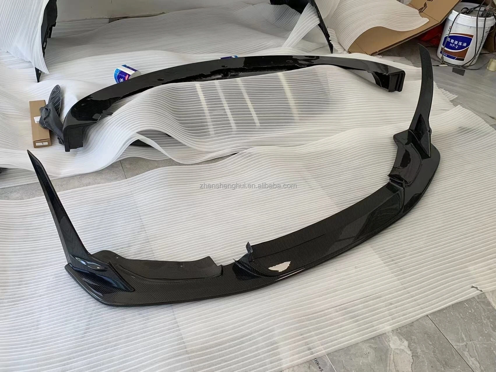 Bmw F82 Carbon Fiber Rear Bumper Diffuser & Front Lip Spoiler Oem