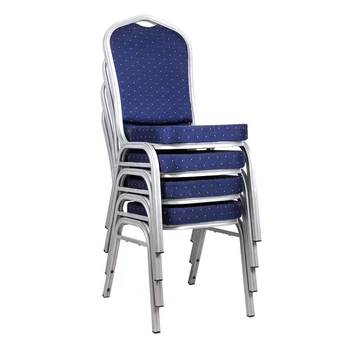 Blue Banquet Event Church Chairs,Upholestered Back And Seat Chairs For ...