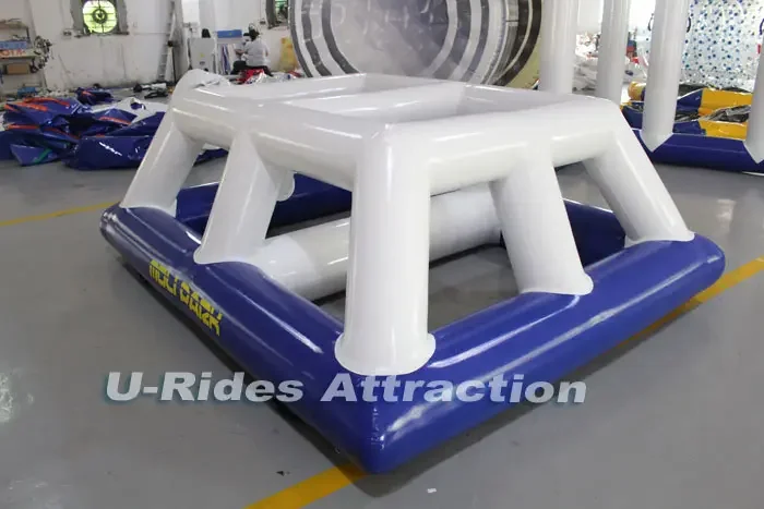 Inflatable Water Climbing Tower - Fun & Challenging Aquapark Equipment