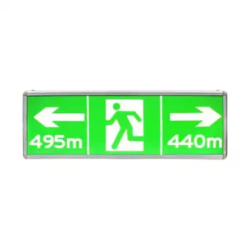 Tunnel Indication Signs For All Kinds Of Emergencies Indicator Green ...