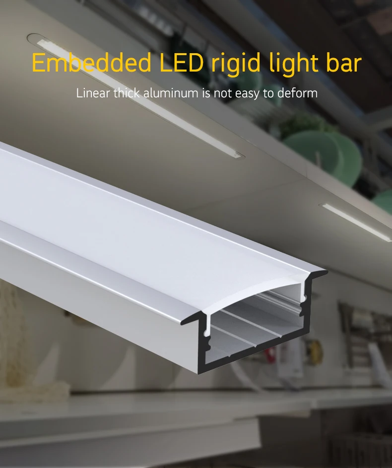 Factory Price Connectable Slim Led Linear Light Aluminum Profile ...