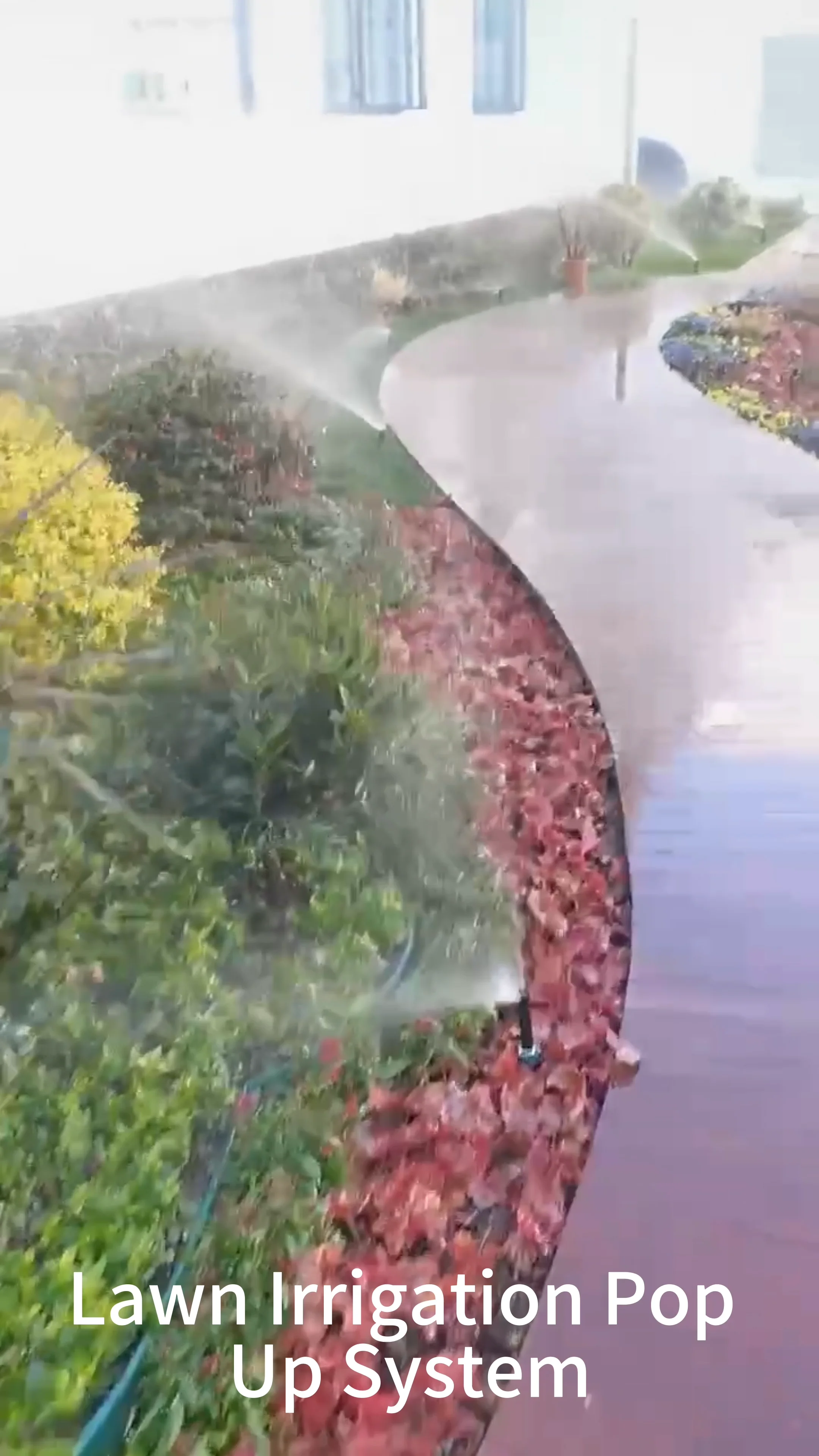 Garden Pop Up Rotor Sprinkler 40-360 Degree Lawn 4 Inch Nozzle Slim ...