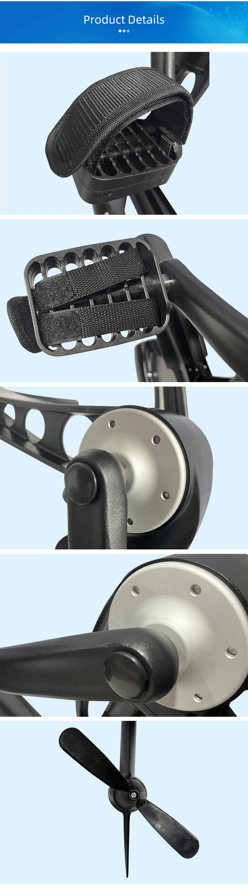 Keluoer Kayak Pedal Drive System - Durable Fishing Accessory