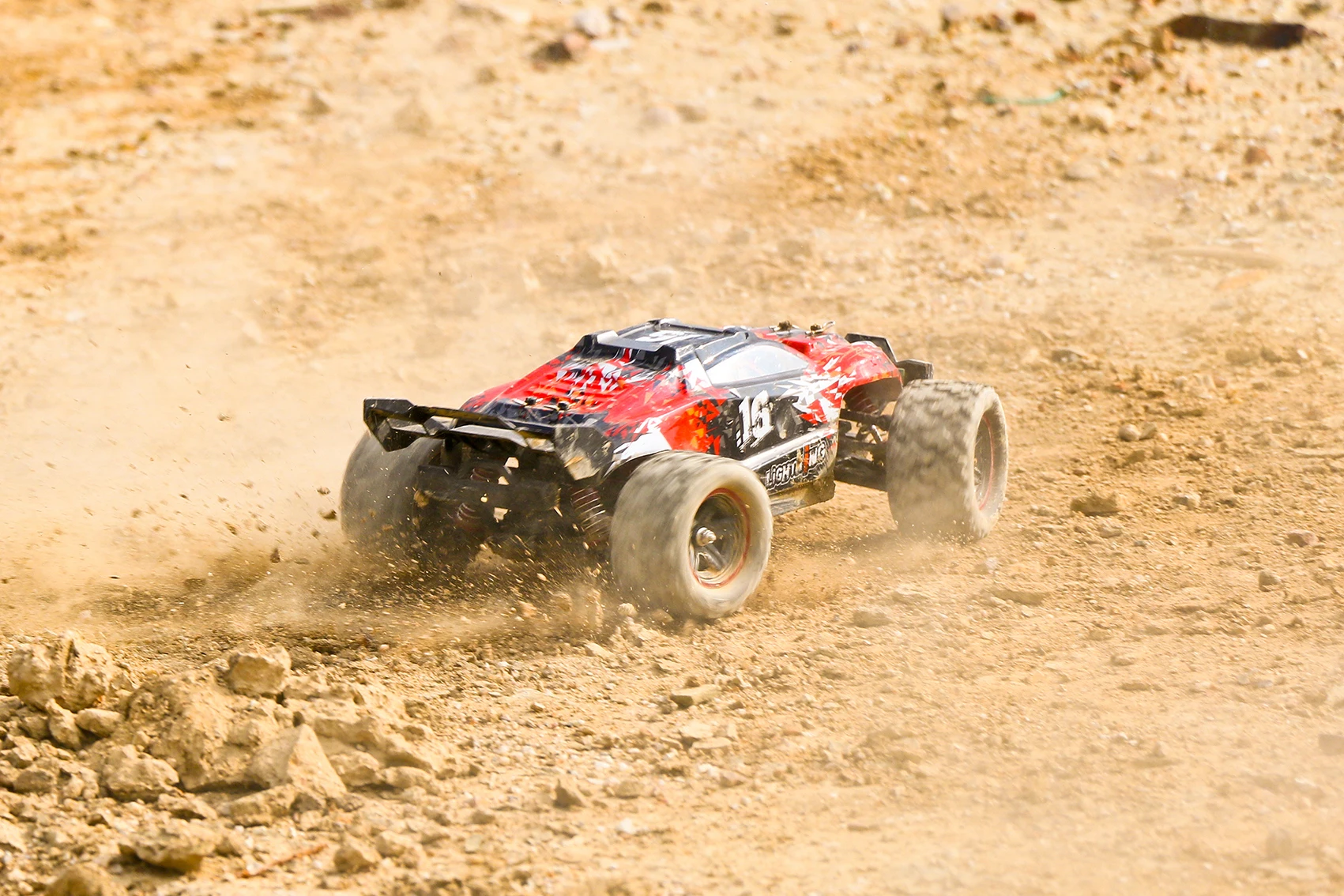 1:18 Scale All Terrain RC Car - High Speed 4WD Electric Vehicle