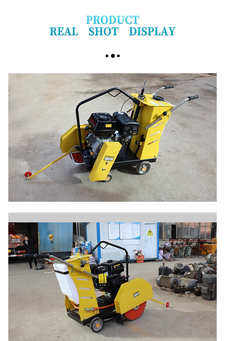 Used Asphalt Road Pavement Cutting Machine Disc Concrete Floor Cutter ...