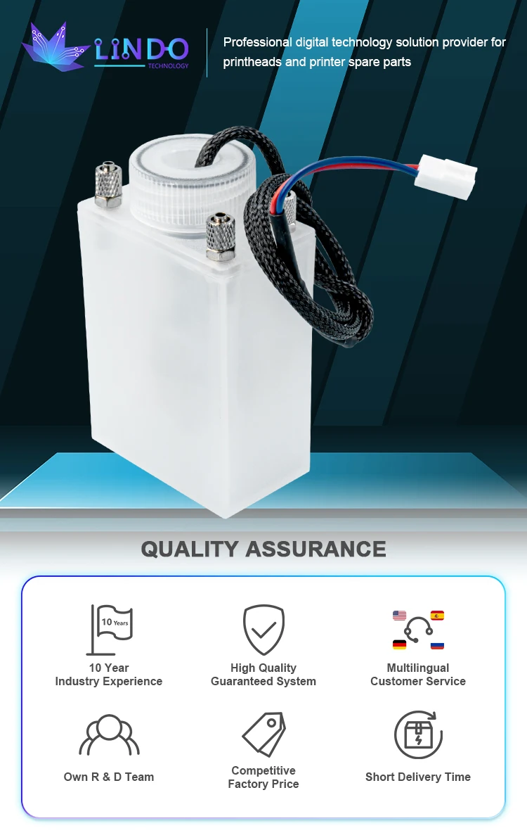 In Stock Dtf Eco Printing 220ml Sub Plastic Solvent Uv Ink Tank - Buy ...