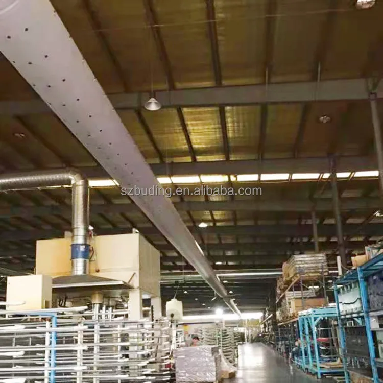 Industrial Design Fabric Air Duct for HVAC for Indoor Ventilation and ...