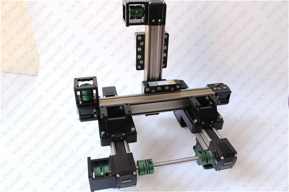 Mjunit 3 Axis Xyz Glue Dispensing Side Standing Synchronous Belt Sliding Table Linear Module ...