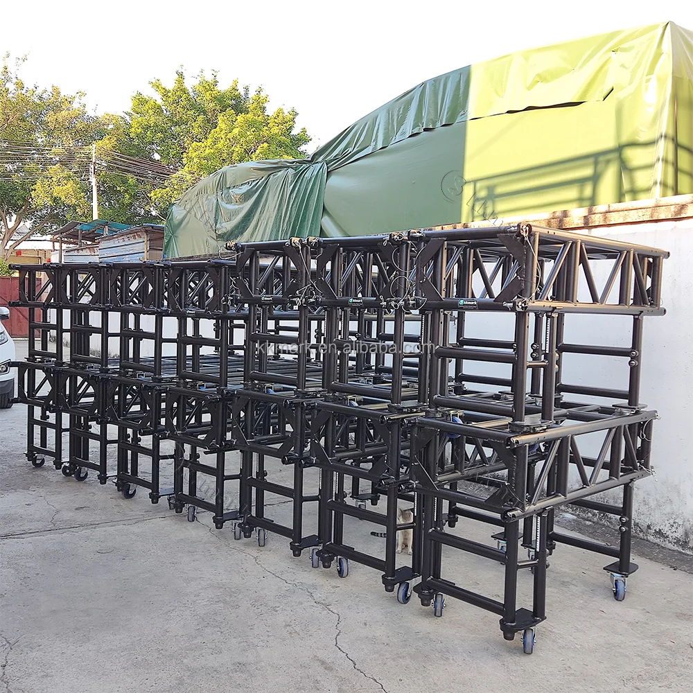 Telescopic Folding Leg 5ft 8ft 10ft PRT Pre Rig Truss for Supporting ...