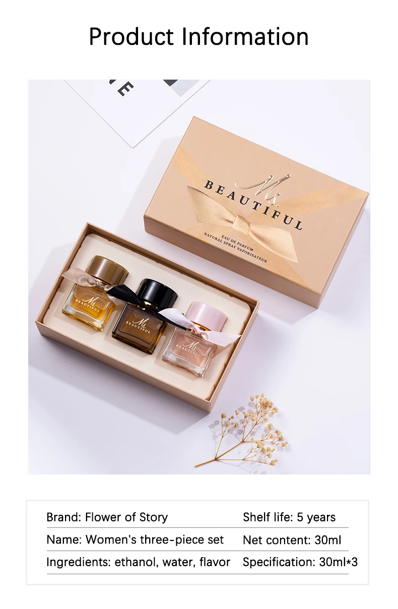 Christmas Perfume Gift Set Women Hot Selling 30ML*3