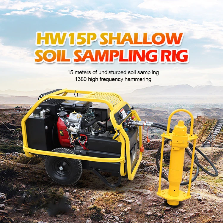Core Sampling Drilling Rig /soil Rock Sampling Backpack Drill Machine ...
