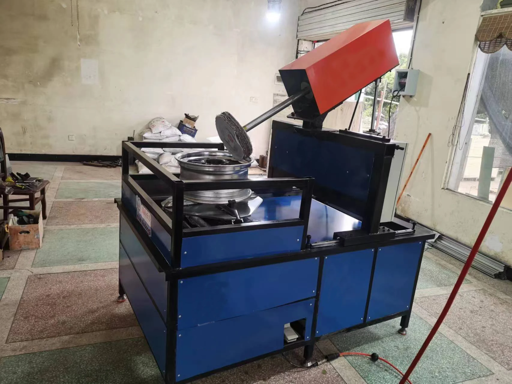 ZT 408 Portable Alloy Wheel Polishing Machine - Efficient & Durable