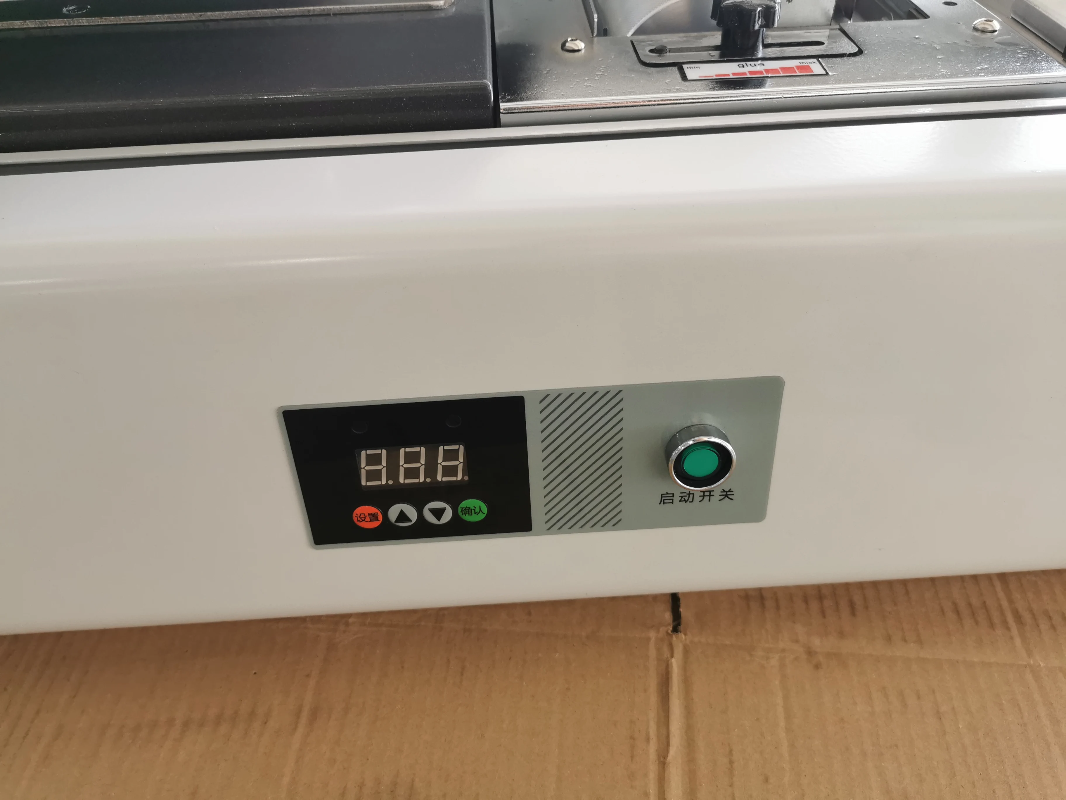 FRONT Desktop Glue Binder A4 Booklet Softcover Semi-automatic Glue ...