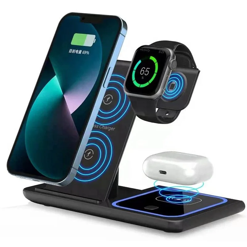 Wireless Charger Universal All Phone Three In One Wireless Charger ...