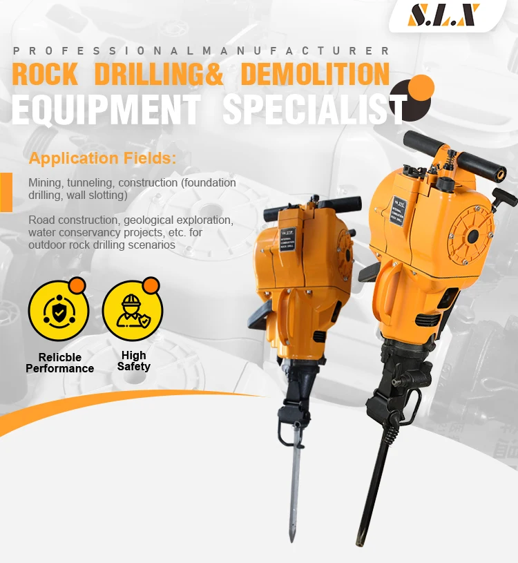 YN27C Internal Combustion Rock Drill Accessories Spare Parts Cylinder ...