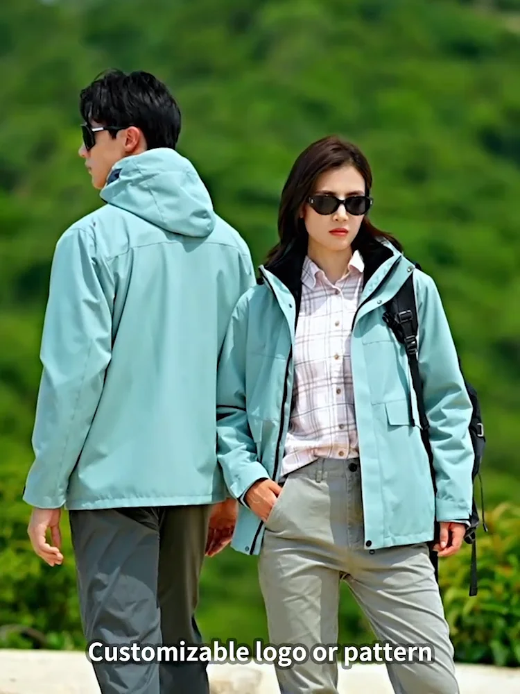 2 In 1 Waterproof High-density Mink Fleece Lining Winter Clothing ...