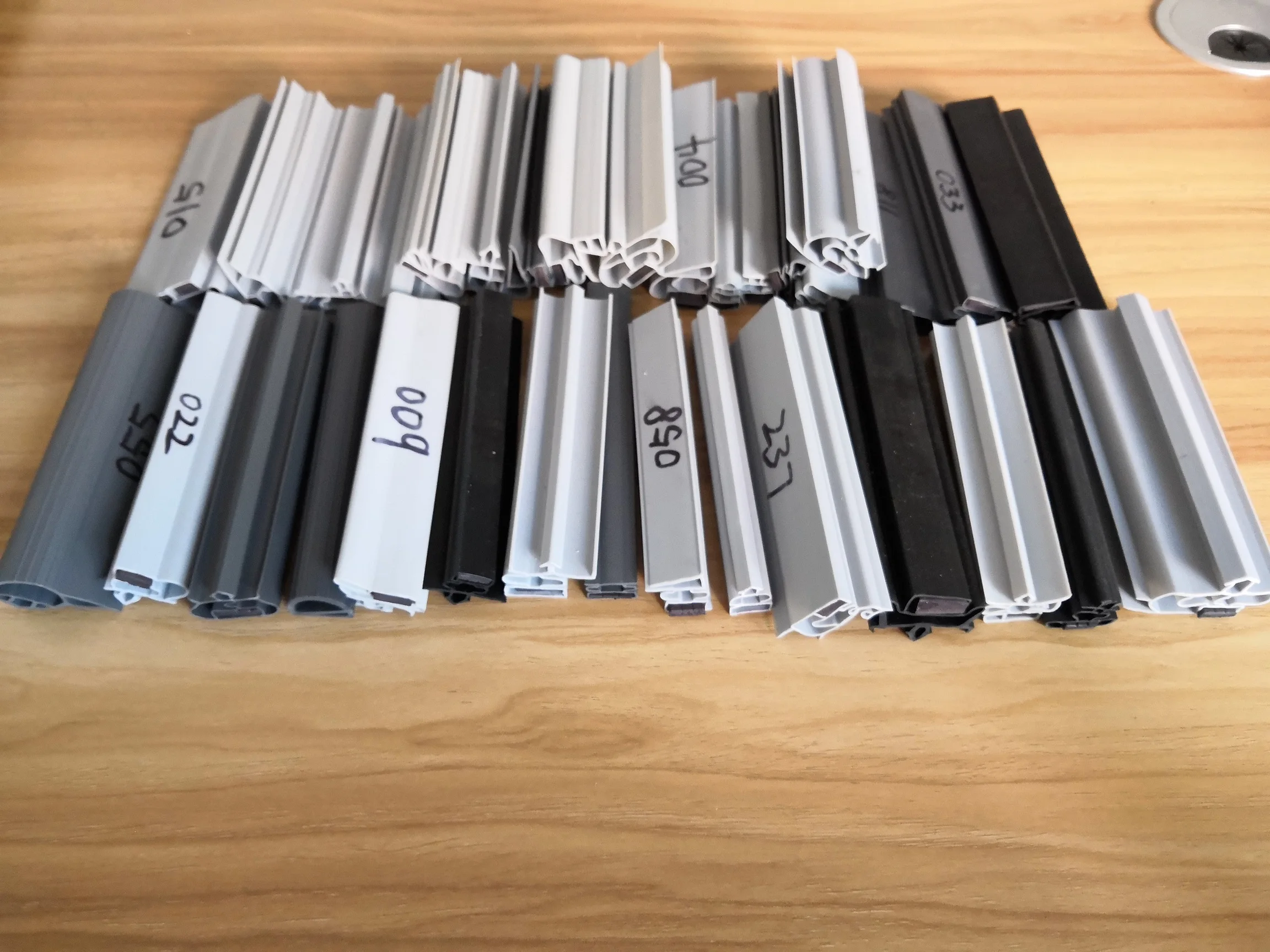 Rubber And Plastic Strips Refrigerator Spare Parts For Magnetic Strip ...