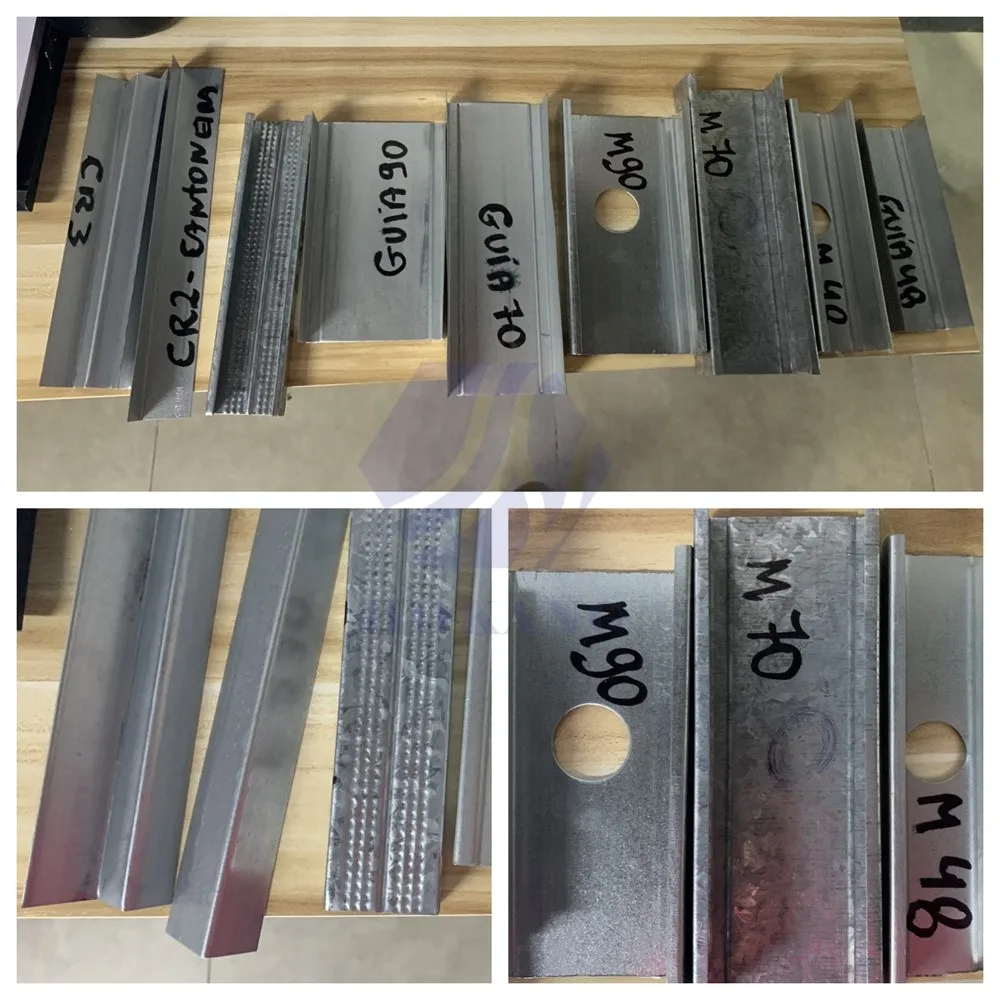 Cz Purlin Roll Former Profile Bending Machine Auto Change V Purlin Roll ...