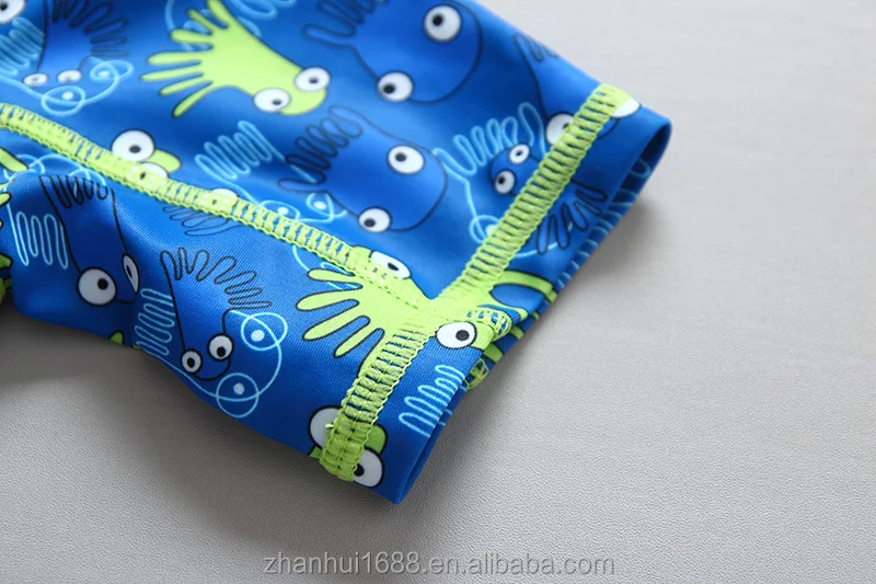 Customization Children Suit Boy Child Conjoined Swimming Suit Is ...