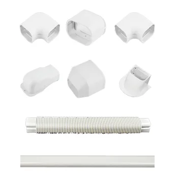 High Quality Plastic Flexible Air Conditioner Pvc Cable Trunking Slim ...