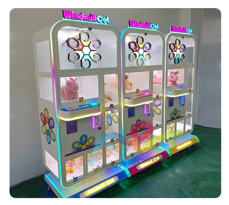 Factory Prize Game Machine Coin Operated Pink Date Cut Prize Gift ...