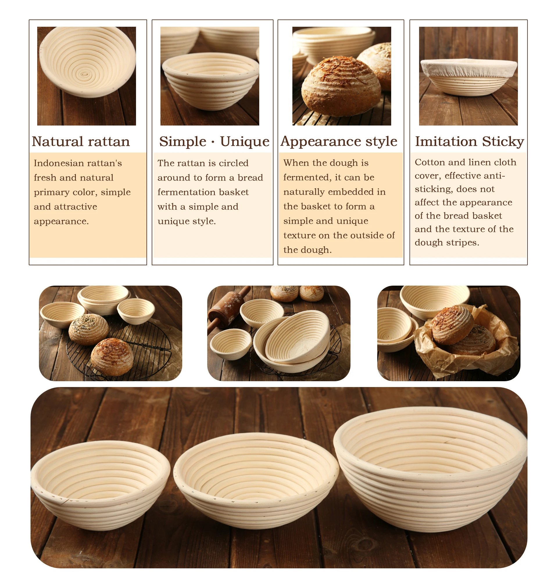 XH Round Rattan Cane Reed Bowl Factory Wholesale Proofing Rising ...