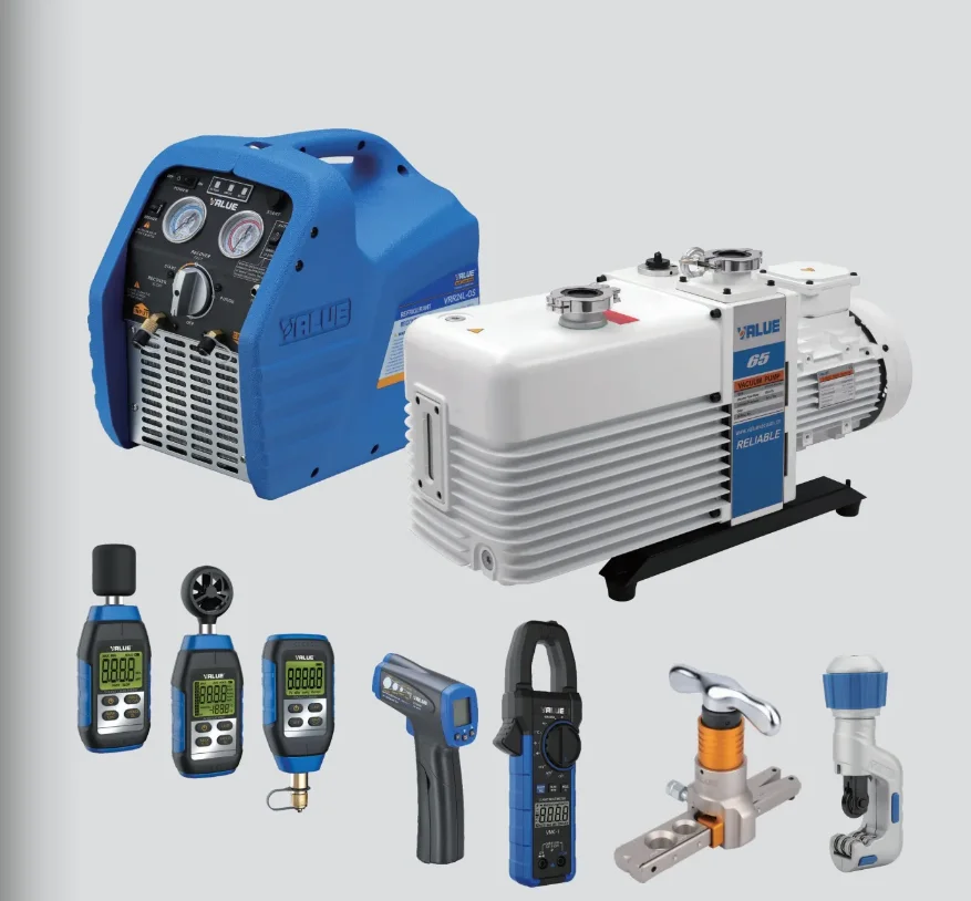Single Stage Vacuum Pump V-i125-r32 Rotary Disc Air Conditioning ...