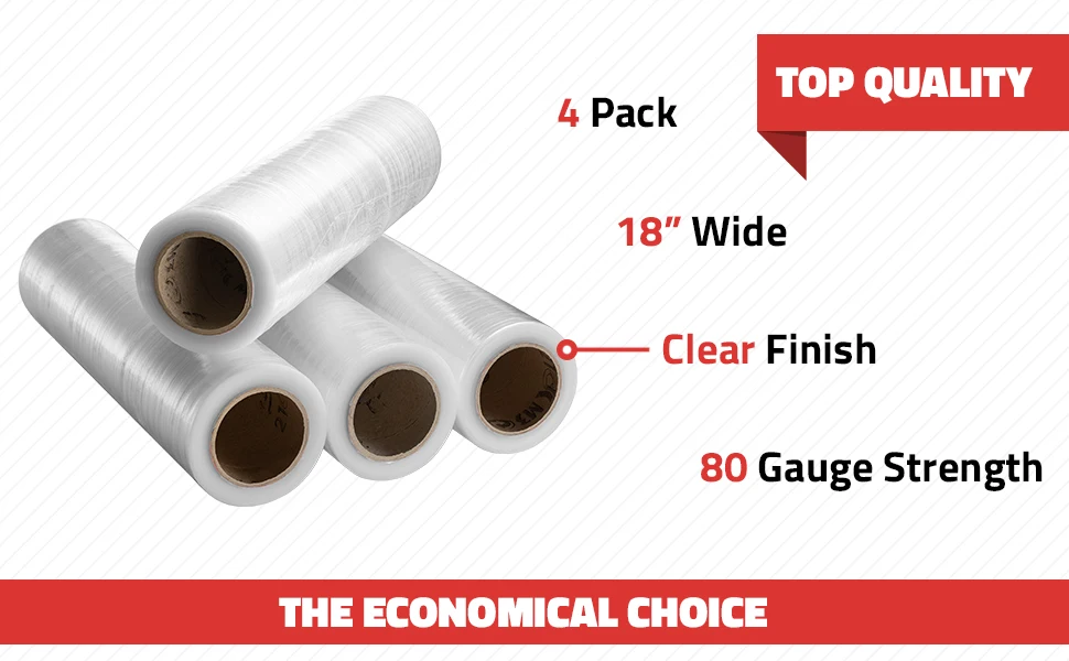 Stretch Film Pallet Wrap Stretch Film Wrap Plastic Wrap Roll - Buy ...