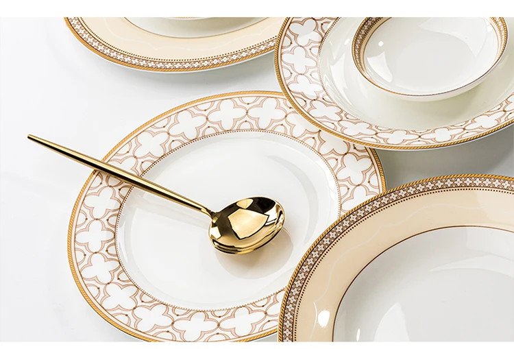 Luxury Fine Bone China Dinnerware for Weddings & Banquets