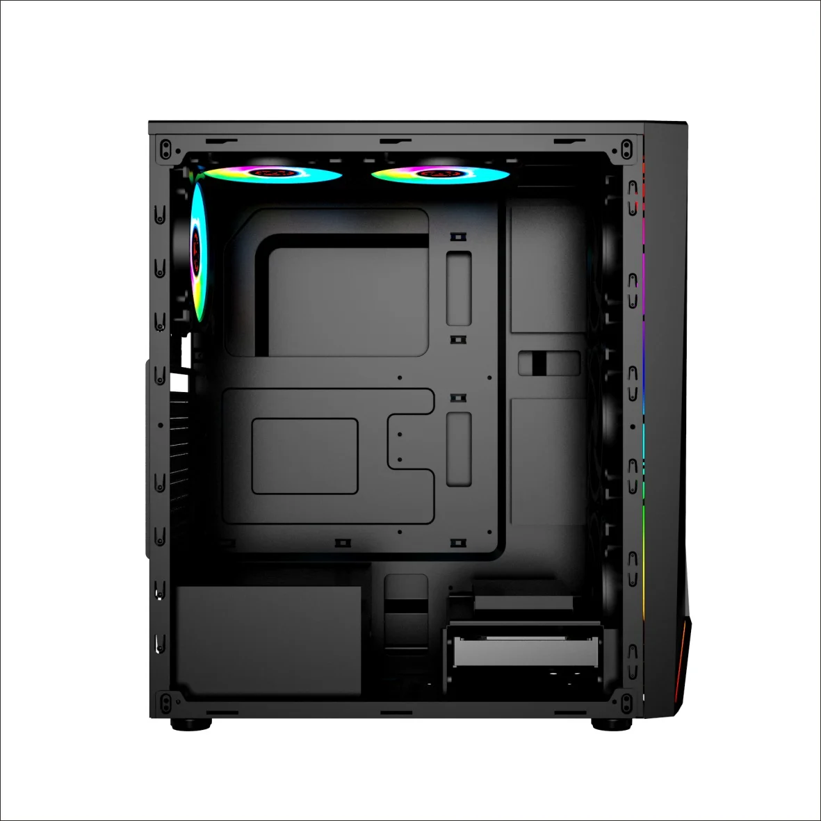 Custom Mid Tower Pc Desk Cpu Case Gaming Pc Case Atx Computer Case ...