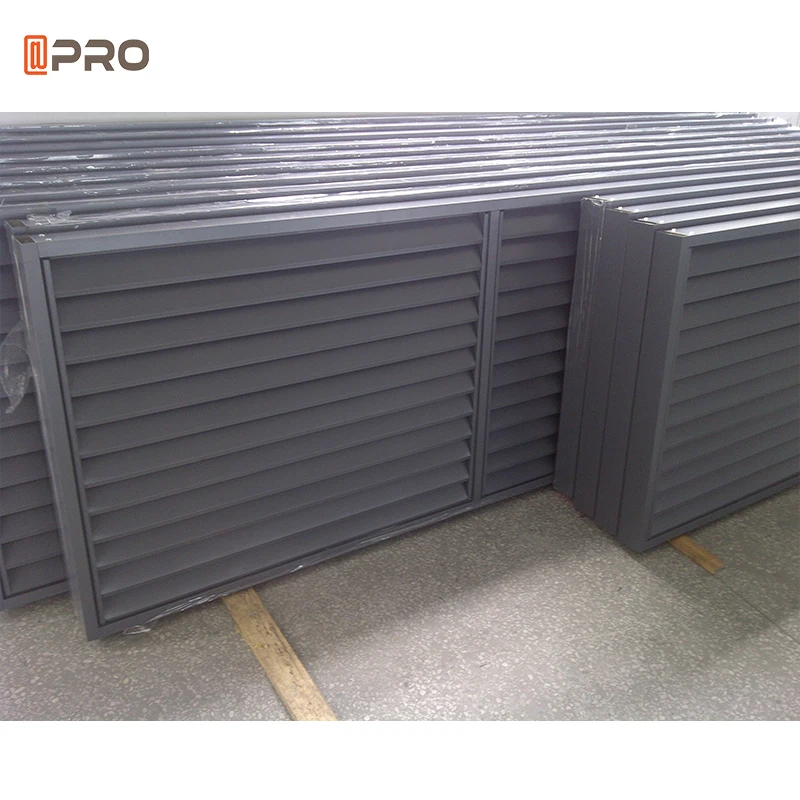 Durable Outdoor Rolling Louver Door - Aluminum Alloy Shutter