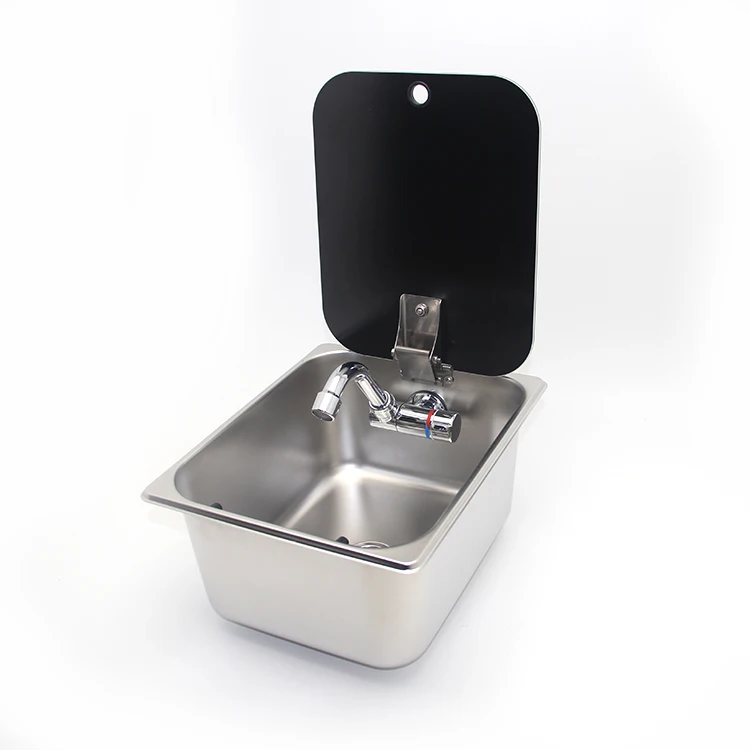 304 Stainless Steel Caravan Wohnmobil Single Bowl Waschbecken Portable ...