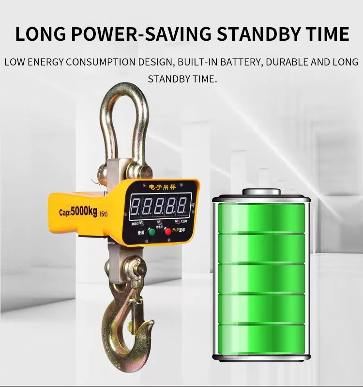 4 Times Safety Factor Waterproof Crane Scales Lifting Klau Crane ...