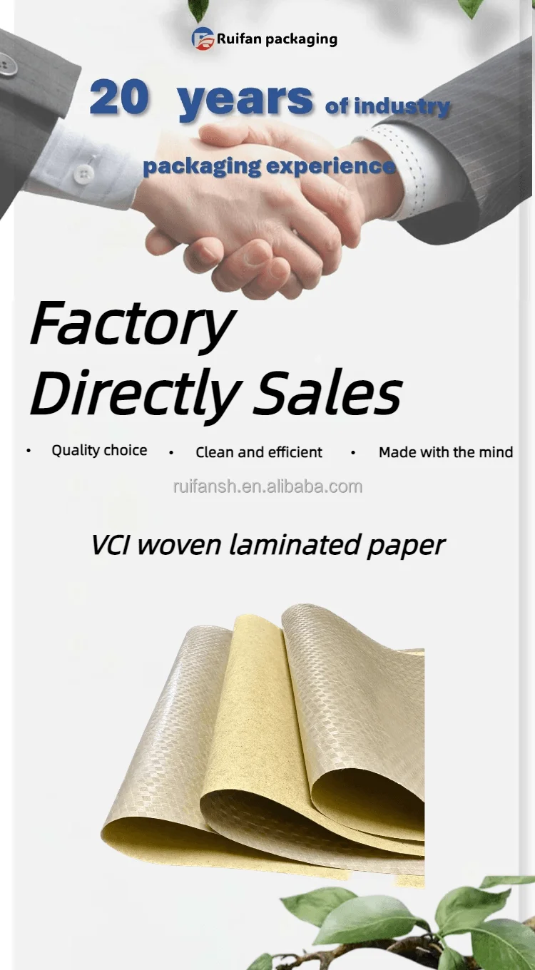 Factory Direct Sales Vci Fabric Laminated Paper For Ferrous Metal Rust ...