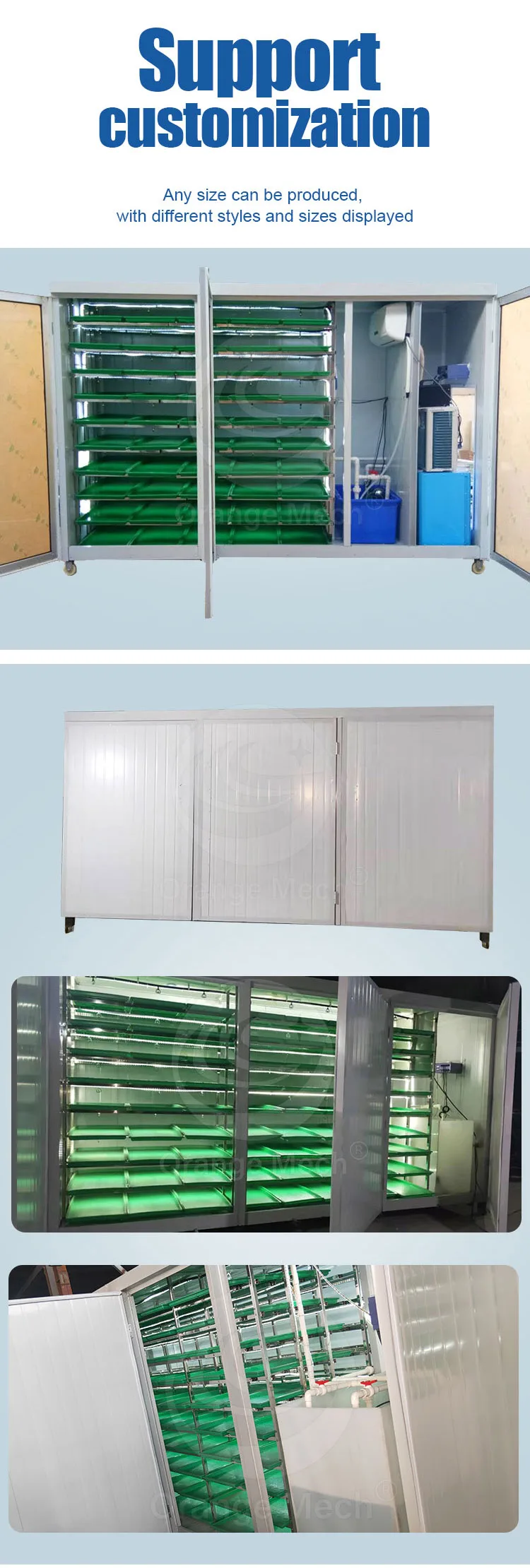 ORME Automated Hydroponic Green Barley Germination System