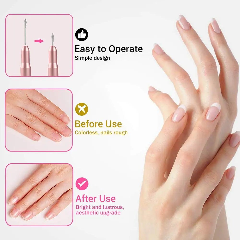 Trendy Portable Beauty Personal Salon Care Nail File Pen