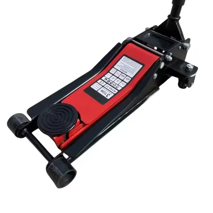 3 Ton Heavy Duty Steel Floor Jack - Low Profile Hydraulic