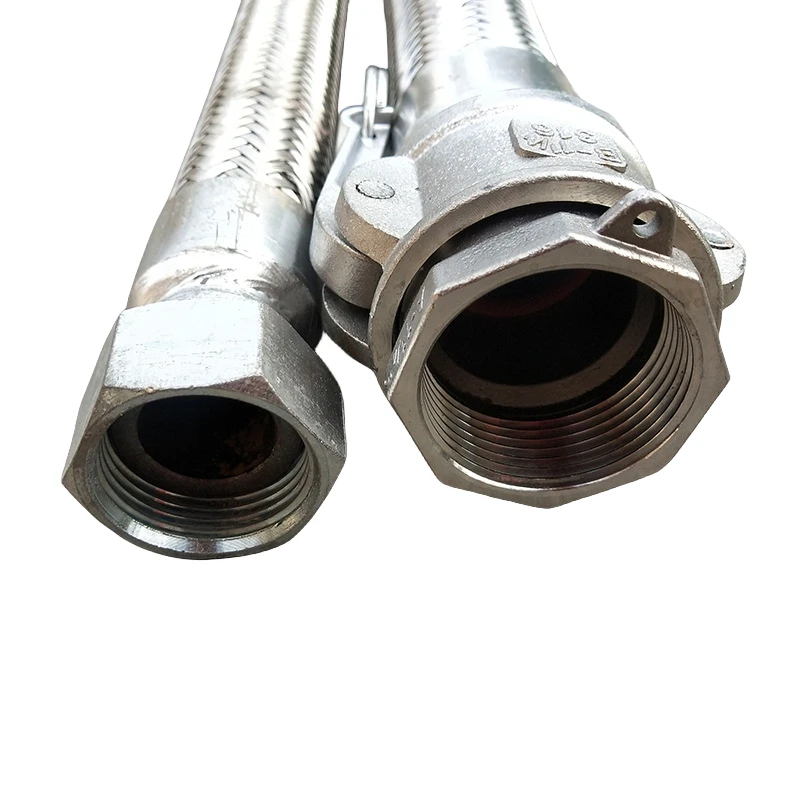 High Pressure Metal Hose Pipe Braided Flexible Metal Hose 25mm Flexible ...