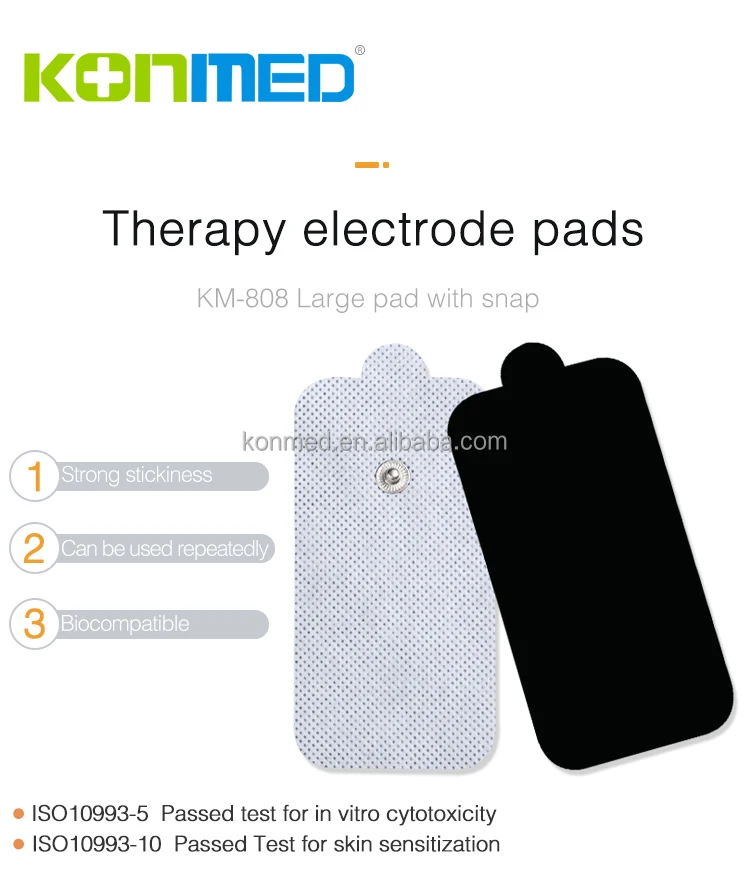 Ce Iso13485 Approved Tens/ems Electrode Pads Muscle Stimulator ...