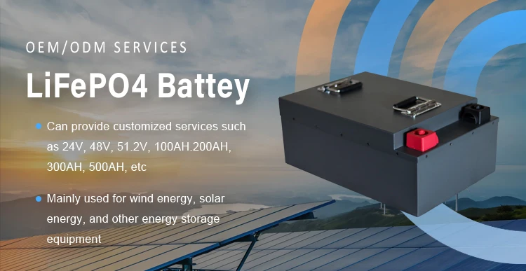 Solar High-voltage Energy Storage Lifep04 Battery Pack With Bms For ...