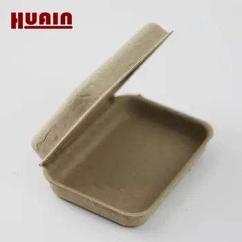 Molded Paper Pulp Packaging Soap Box Biodegradable Gift Box For ...