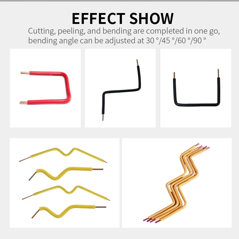 Clockwise Counter-clockwise Wire Bending Machine 10 Segments 2D Cable ...