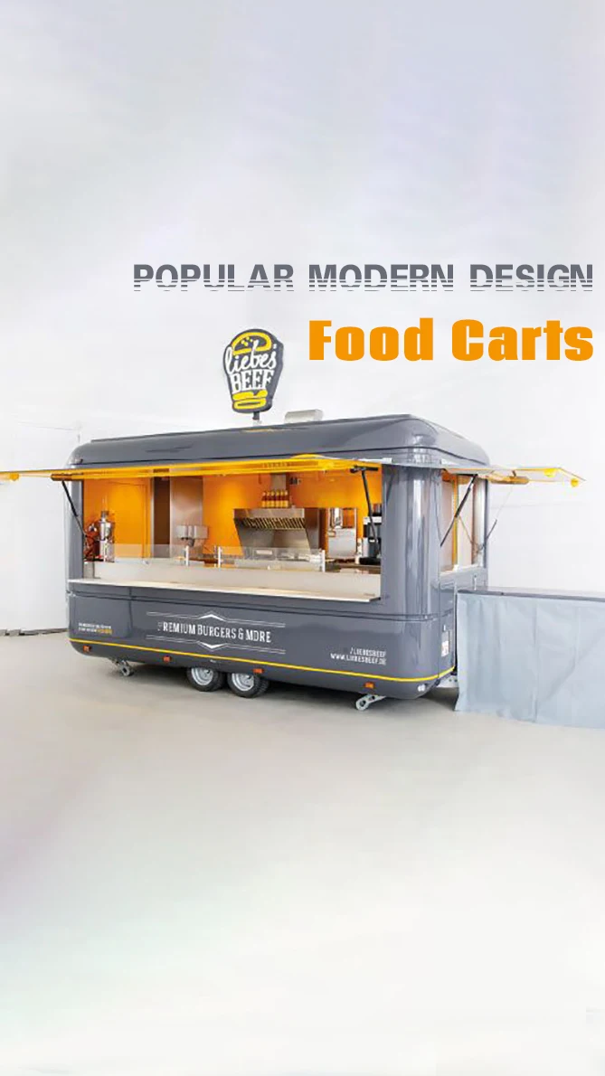 Popular Modern Design Street Foodtruck Container Chicken Rotisserie ...