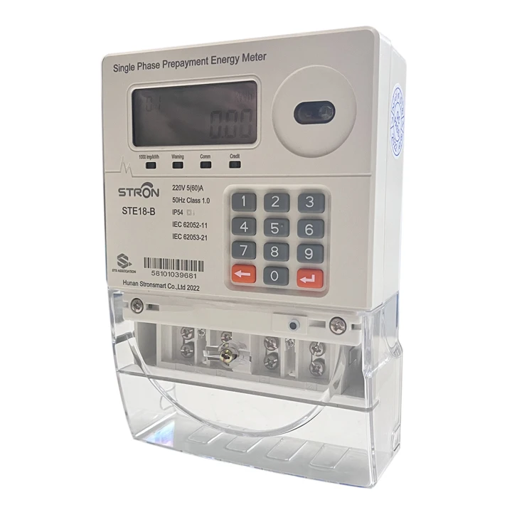 STE18-B Single Phase Prepaid Split Electricity Meter with CIU