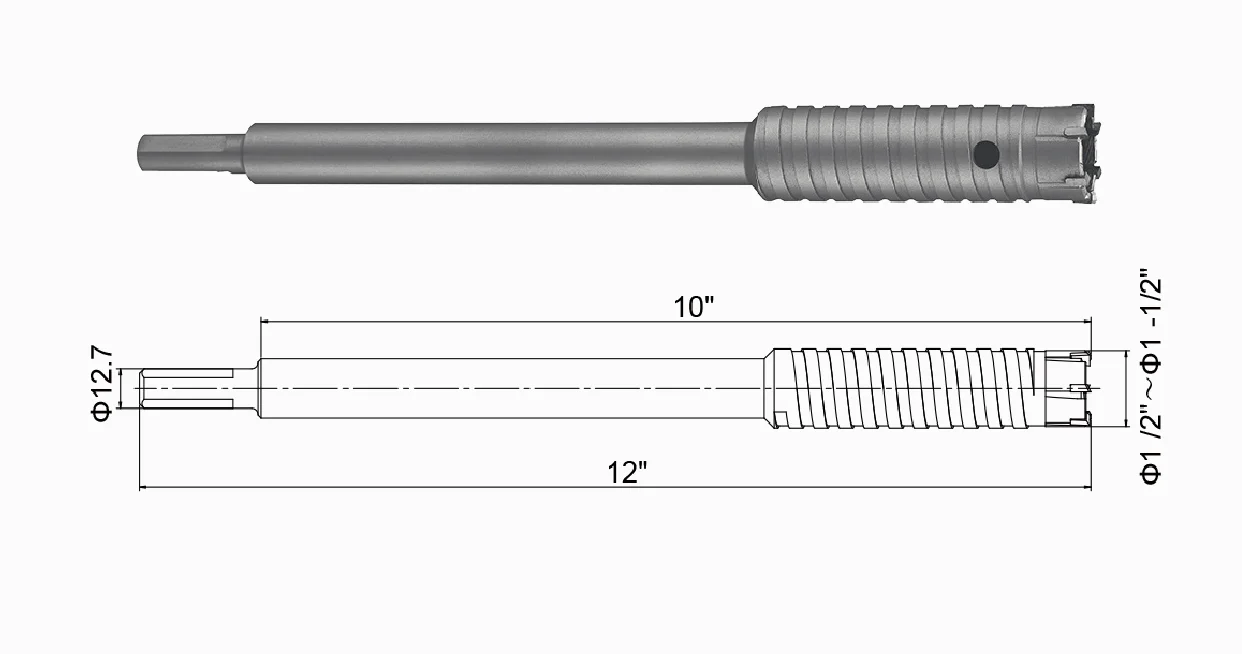 Carbide Tips Concrete Rebar Cutter Drill Bit with s Type Shank| Alibaba.com
