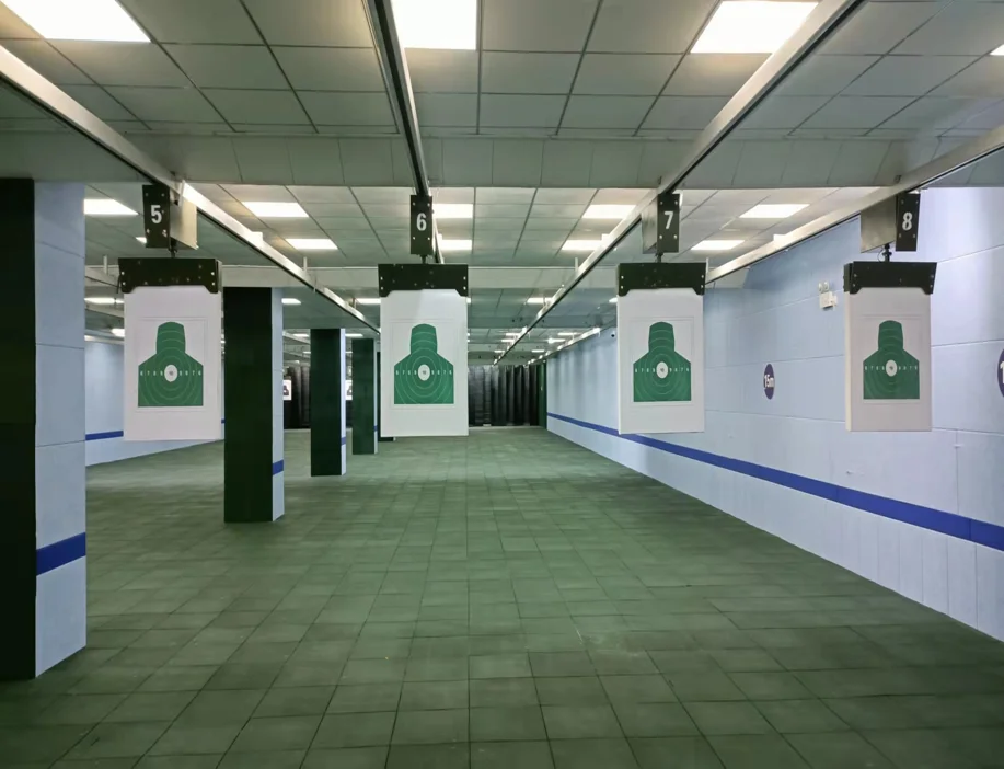Box Target Lomah Hanging Target System Shooting Range Automated Ceiling ...