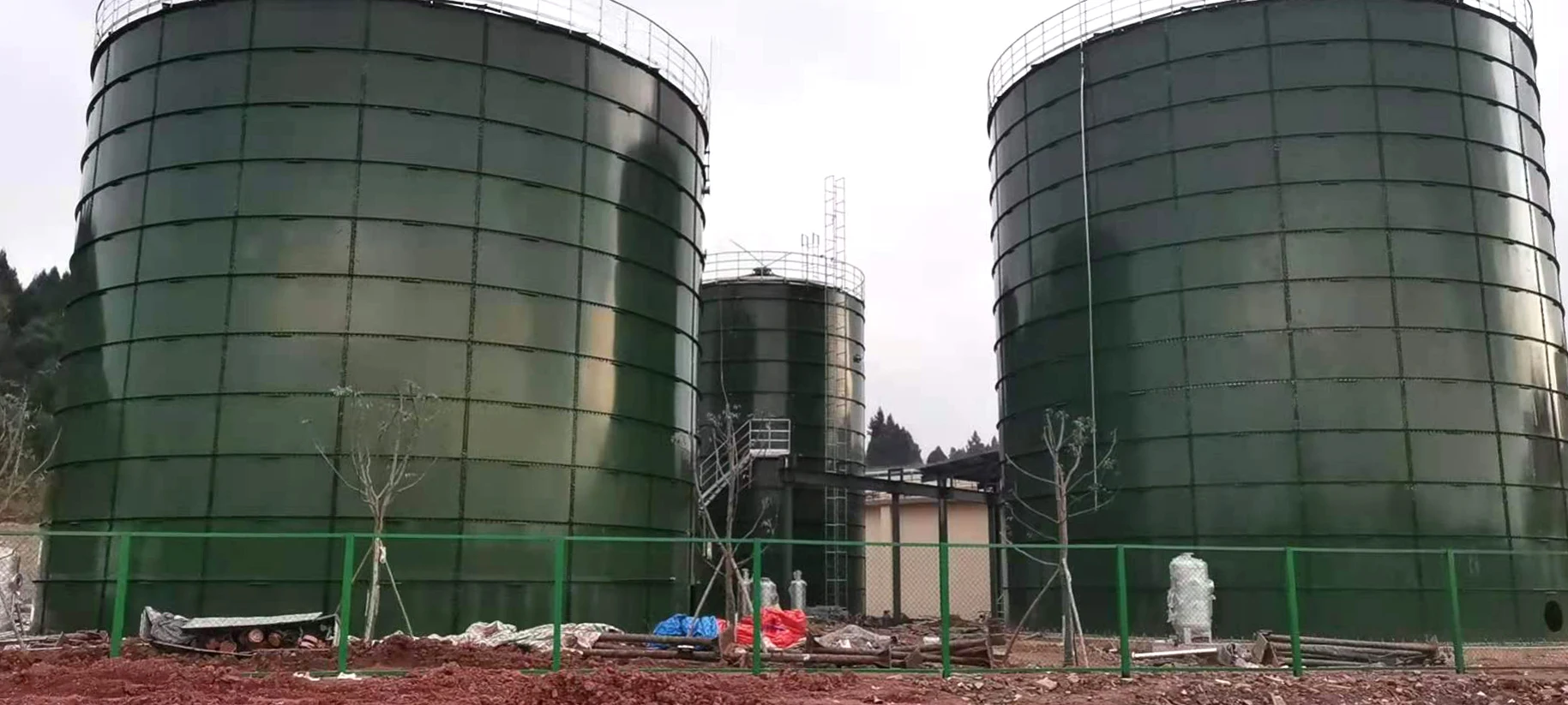 Biogas Digester & Sludge Sedimentation Tank - Standard Enamel