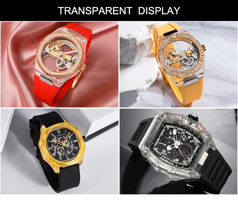Custom Brand Stainless Steel Luxury Wrist Automatic Movement Mechanical ...